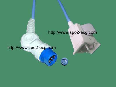 China Pediatric finger clip  Siemens Medical round 10pin spo2 sensor － Sirecust 700 for sale