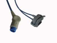 China Kontron 7138,7840,7845 - spo2 sensor, Gray or bule cable, Round 6-pin for sale