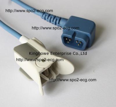 China Heart Rate Monitor Oxygen Finger Sensor 3 Type Materials 6 Pin Connector for sale