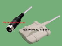 China Pediatric Datascope SPO2 Finger Sensor DIN 8 Pin 3m Cable CE Standard for sale