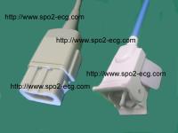 China GE Medical SPO2 Finger Sensor DB 9 pin / pulse oximeter probe Finger Clip And Softtip for sale