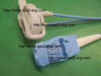 China GE Medical SPO2 Finger Sensor DB 9 pin / pulse oximeter probe Finger Clip And Softtip for sale
