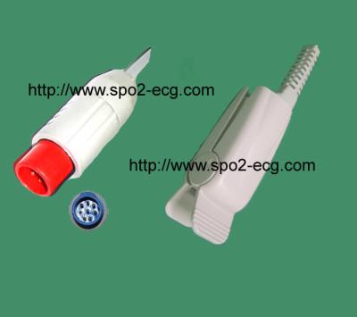 China Medical Soft SPO2 Finger Sensor , Finger Clip Spo2 Sensor High Accuracy for sale