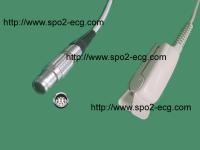 China Medical Soft SPO2 Finger Sensor , Finger Clip Spo2 Sensor High Accuracy for sale