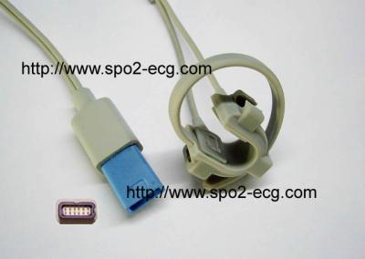 China High Precision Adult Infant Spo2 Sensor Rectangle 12pin For Lohmeier Monitor M010 for sale
