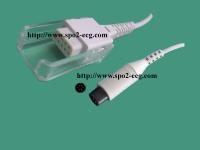 China Reusable Bionet Spo2 Adapter Cable Round 6 Pin Lightweight OEM/ODM Service for sale