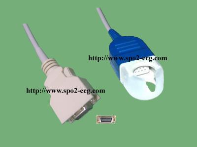 China Nihon Kohden Pediatric SPO2 Extension Cable TUP Materials CE Standard for sale