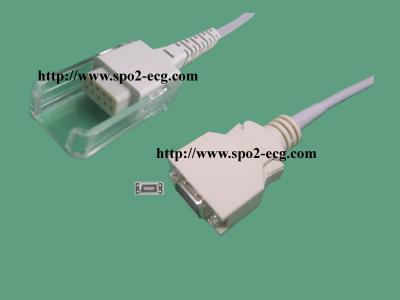 China DOLPHIN SPO2 Extension Cable 3M Length 14 Pin Gray Or Bule Color for sale