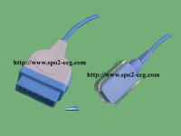 China GE- Marquette SPO2 Extension Cable Rectangular 11 Pin 12 Months Warranty for sale
