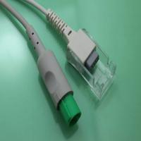 China 8 Feet Hellige SPO2 Extension Cable Round 10 Pin To DB9F With 12 Months Warranty for sale
