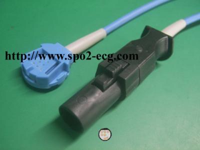 China Ohmeda SPO2 Extension Cable 8ft Hypertronic 7 Pin Blue Color 1 Year Guarantee for sale