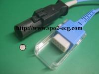 China Ohmeda SPO2 Extension Cable 8ft Hypertronic 7 Pin Blue Color 1 Year Guarantee for sale