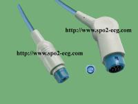 China Philips/HP M1900B, M1940A,M1941A,M1943A8ft Blue Cable, Hp Round 12pin>>DB9F, for sale