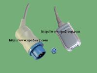 China Compatible Round 10 Pin Spo2 Cable 8ft For Kontron 7138 7840 7845 Blue Color for sale