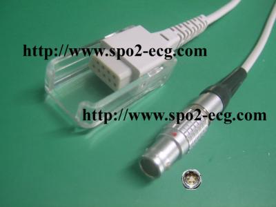 China Flexibility Pulse Oximeter Cable Nonin AMP 8 Pin Profrssional OEM ODM Service for sale
