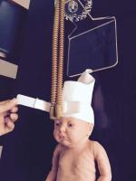 China Y Style Disposable Baby Products Newborn Elastic Cap With Breathing Tubes for sale