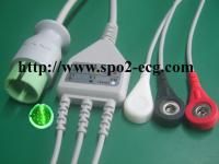 China Spacelabs GE ECG Cables 90496 Ultraview TRU-LINK Style Low Noise Signal Transfer for sale