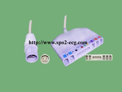 China Lohmeier ECG Lead Cable 27 Pin Din1.5 Style Leads Medical Cables CE Standard for sale