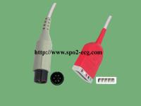 China Mindray Electrode Lead Wires One Piece With 6- Pin Connector , TPU Material for sale