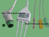 China Bruker ECG Lead Cable Flexibility And Durability 3.6 Meter 6-12 Month Warrenty for sale
