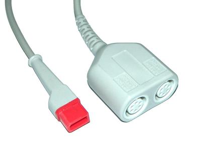 China 6 Pin Medical Transducer Adapter Cables 5.00MM Dia Plastic CE Approval for sale