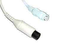 China 6 Pin Medical Transducer Adapter Cables 5.00MM Dia Plastic CE Approval for sale
