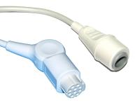 China Datex Edwards Transducer Adapter Cables Latex Free 10 Pins ISO 10993-5 Certificate for sale