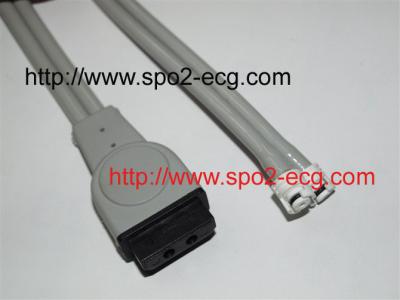 China Gray GE Skin Temperature Sensor Probe External With Dual Tube , 12 Month Warranty for sale