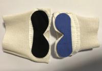 China Hat Shape Neonatal Phototherapy Eye Mask Soft Touch OEM ODM Service for sale