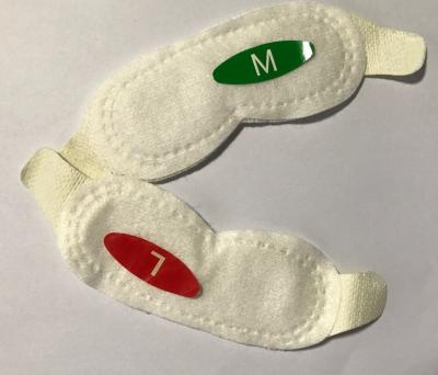 China Non Woven Fabric Neonatal Phototherapy Eye Mask I Style For Newborn Baby for sale