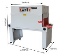 China Large Commercial Heat Film Shrink Bag Sealing and Cutting Packaging Machine for Packaging for sale