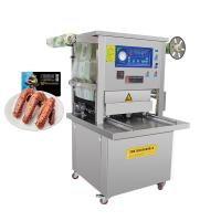 China Electric Driven Tray Vacuum Sealing Machine for Food Beverage Shops Nitrogen Included for sale