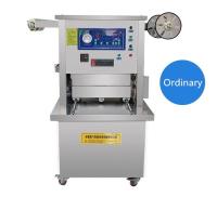 China Electric Driven Tray Vacuum Sealing Machine for Food Beverage Shops Nitrogen Included for sale