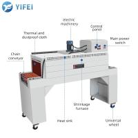 China 450L Industrial Paper Cups POF PVC PE Film Wrap Heat Shrink Wrapping Machine for Hotels for sale