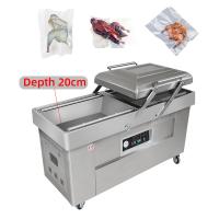 China CE Certification DZ400 Automatic Double Chamber Vacuum Packing Machine For Food for sale
