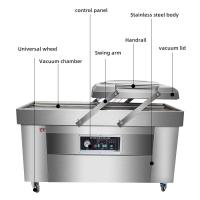 China CE Certification DZ400 Automatic Double Chamber Vacuum Packing Machine For Food for sale