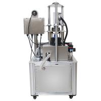 China Restaurant Honey Jam Vacuum Automatic Glass Jar Metal Bottle Sealing Capping Machine for sale