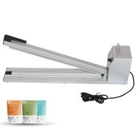 China Hand Pressure Semi-auto Sealing Machine for Beverage Packaging Heating Time 0.2-3S for sale