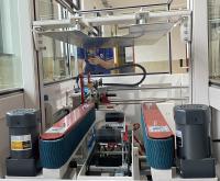 China 18pcs/min Max Speed Fully Automatic Bag Packaging Tape Box Case Carton Erector Machine for sale