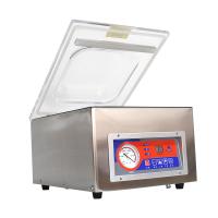 China Stainless Steel Single Chamber Vacuum Sealer 41*32*29 for Food Beverage Packaging Line for sale