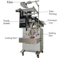 China YFP-80 Vertical Conveyor Bucket Chain Seed Weighing Snack Ball Peanut Dry Fruit Pouch Packaging Machine for sale