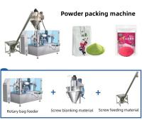China 10-500g Automatic Powder Pouch Pre-made Bags RotaryPackaging Machines with Spare Parts for sale