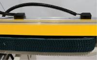 China Secure Packaging Solution Side Belt Case Sealer and Electric Driven Strapping Machine for sale