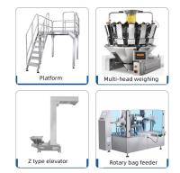 China 10-500g Automatic Powder Pouch Pre-made Bags RotaryPackaging Machines with Spare Parts for sale