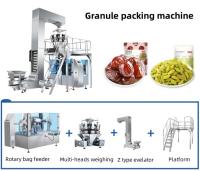 China 10-500g Automatic Powder Pouch Pre-made Bags RotaryPackaging Machines with Spare Parts for sale