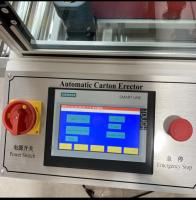 China Carton Case Box Erector Bottom Sealer Automatic Carton Sealer Four-Corner Edge Sealing Machine Carton Sealing Packing Line for sale