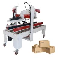 China Sealing Width 48-75mm Auto Flapper Carton Folding And Sealing Machine for Heavy Boxes for sale