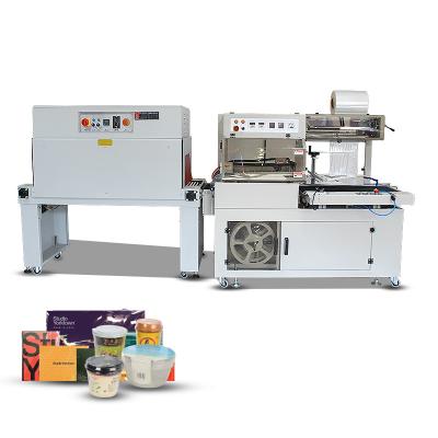 China Automatic L Pof Pe Film Sealer Sealing Auto Shrinking Tunnel Shrink Packing Wrapping Machine for sale