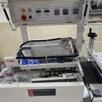 China High Speed Thermal Heat Automatic L Bar Sealing Shrink Wrapping Machine for POF PVC Film for sale