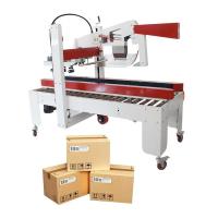 China Electric Driven Stainless Steel Roller Carton Sealer Automatic Carton Sealing Machine for sale